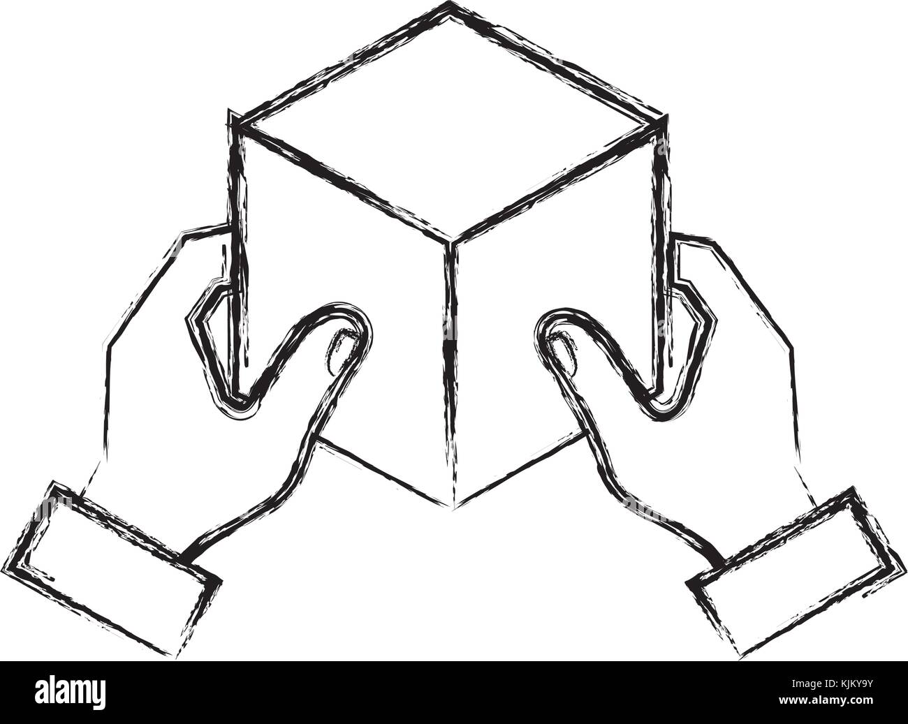Cube shape design Stock Vector Image & Art - Alamy