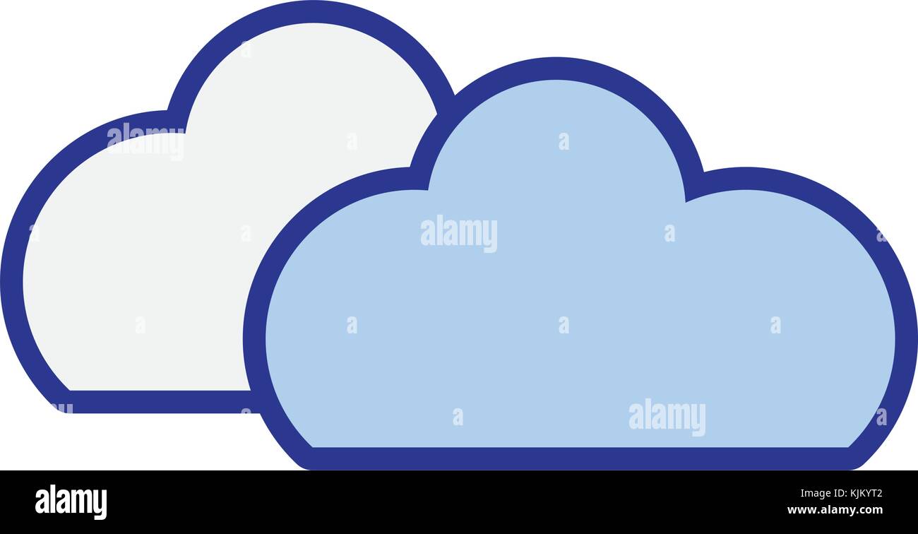 Isolated clouds design Stock Vector Image & Art - Alamy