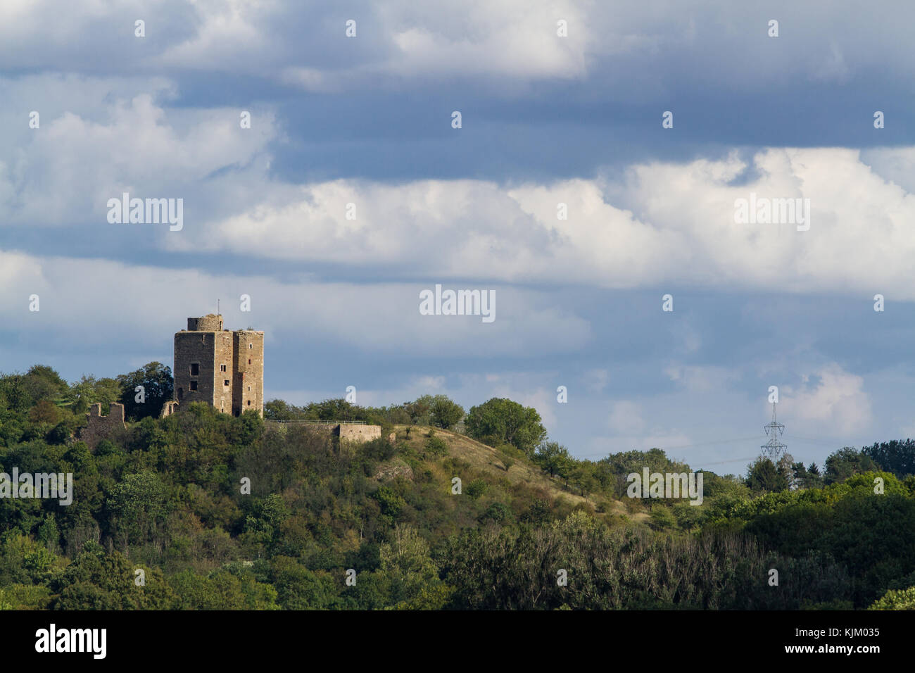 Burgruine Arnstein Harz Stock Photo - Alamy