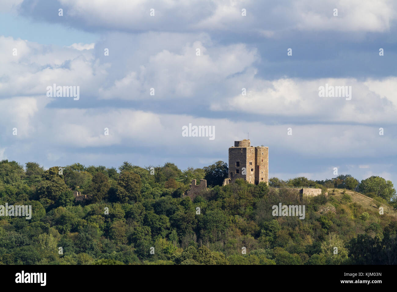 Burgruine Arnstein Harz Stock Photo - Alamy
