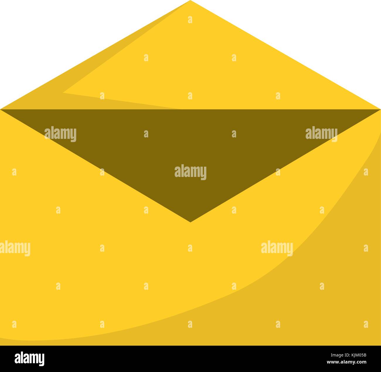 open envelope icon Stock Vector Image & Art - Alamy