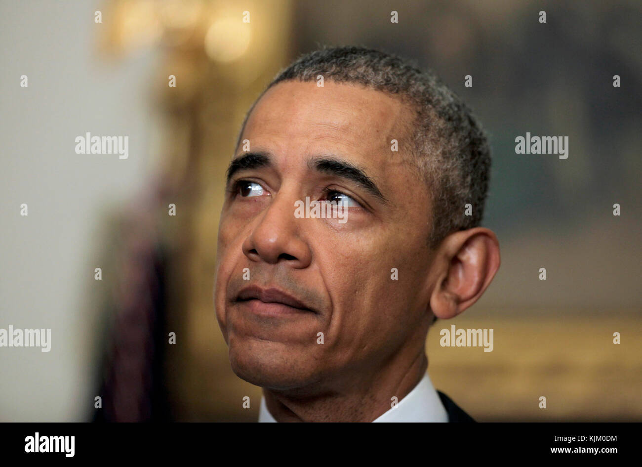 WASHINGTON, DC - JANUARY 17: U.S. President Barack Obama delivers a ...