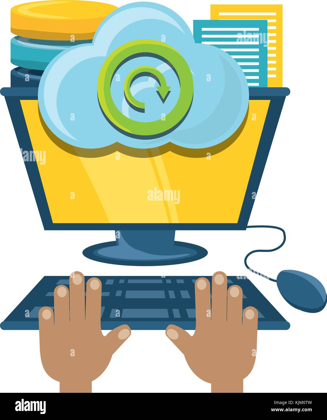 computer and dat center design Stock Vector Image & Art - Alamy