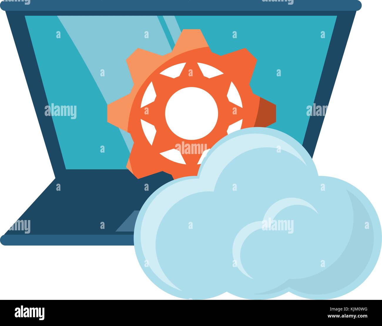 laptop computer design concept Stock Vector Image & Art - Alamy