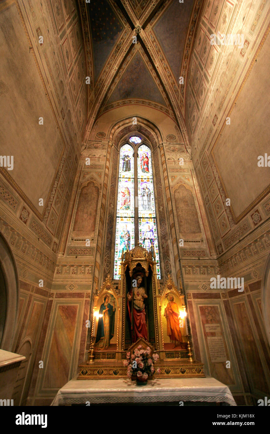 Santa Croce Cathedral, Florence, Italy Stock Photo - Alamy