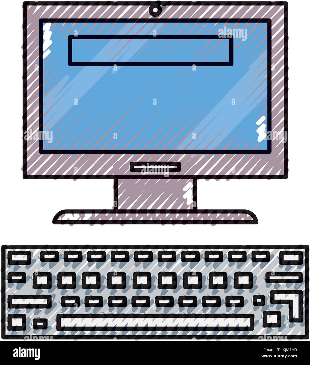 Isolated computer design Stock Vector Image & Art - Alamy