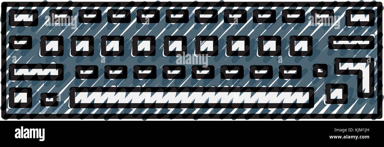 Isolated keyboard design Stock Vector Image & Art - Alamy