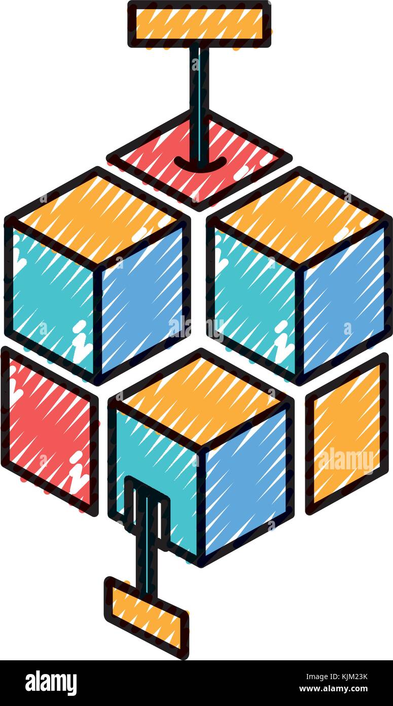 Cube shape design Stock Vector Image & Art - Alamy