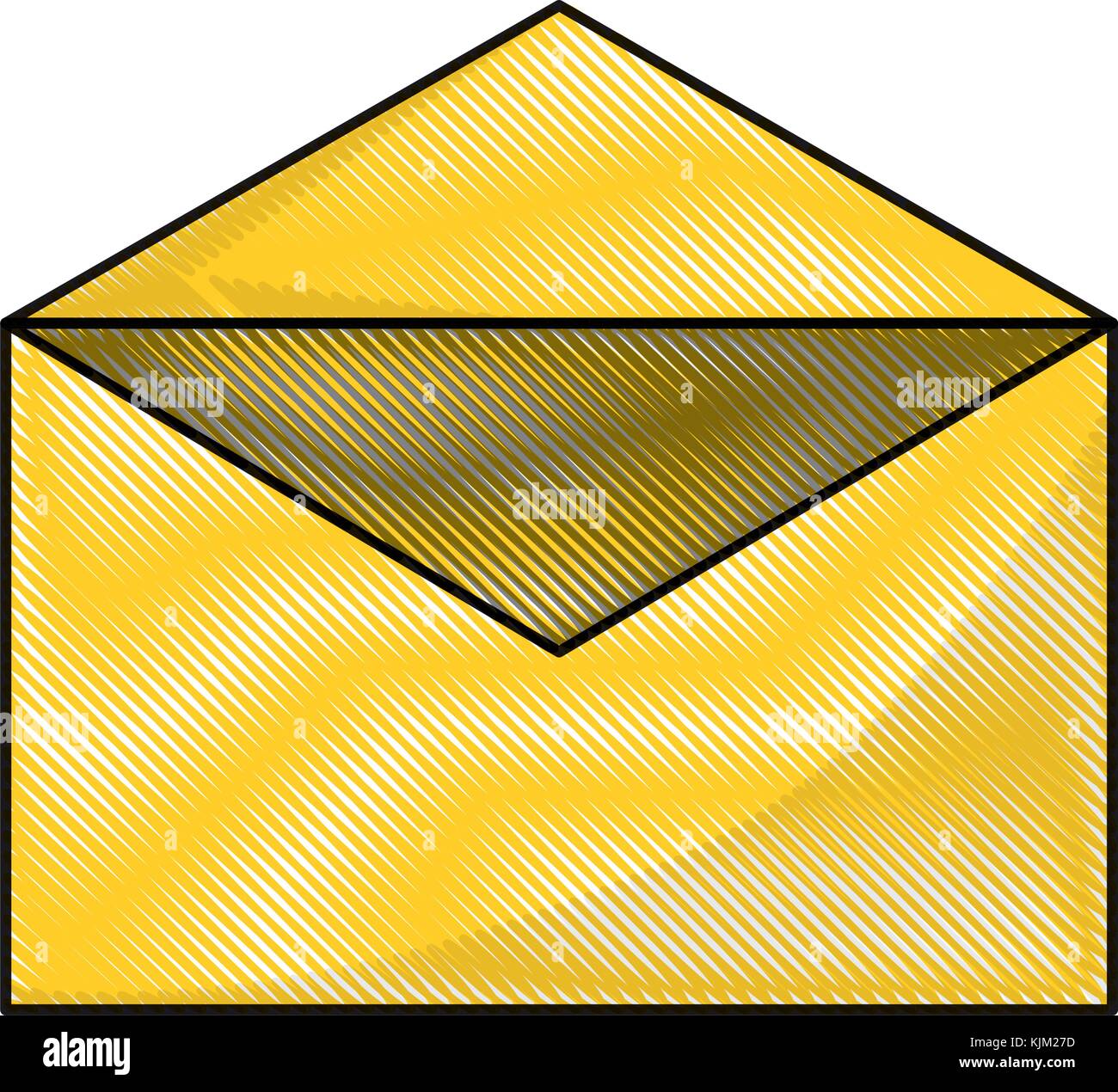 open envelope icon Stock Vector Image & Art - Alamy