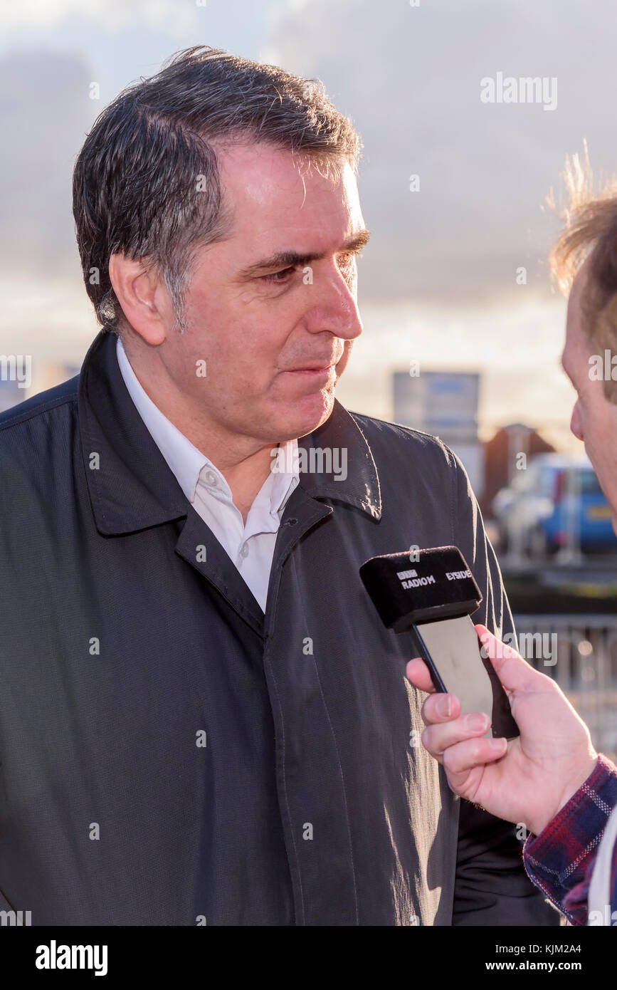 Metroplitain Mayor of Liverpool Steve Rotherham M.P Stock Photo - Alamy