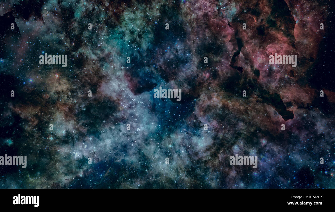 Colorful starry night sky. Outer space. Elements of this image ...