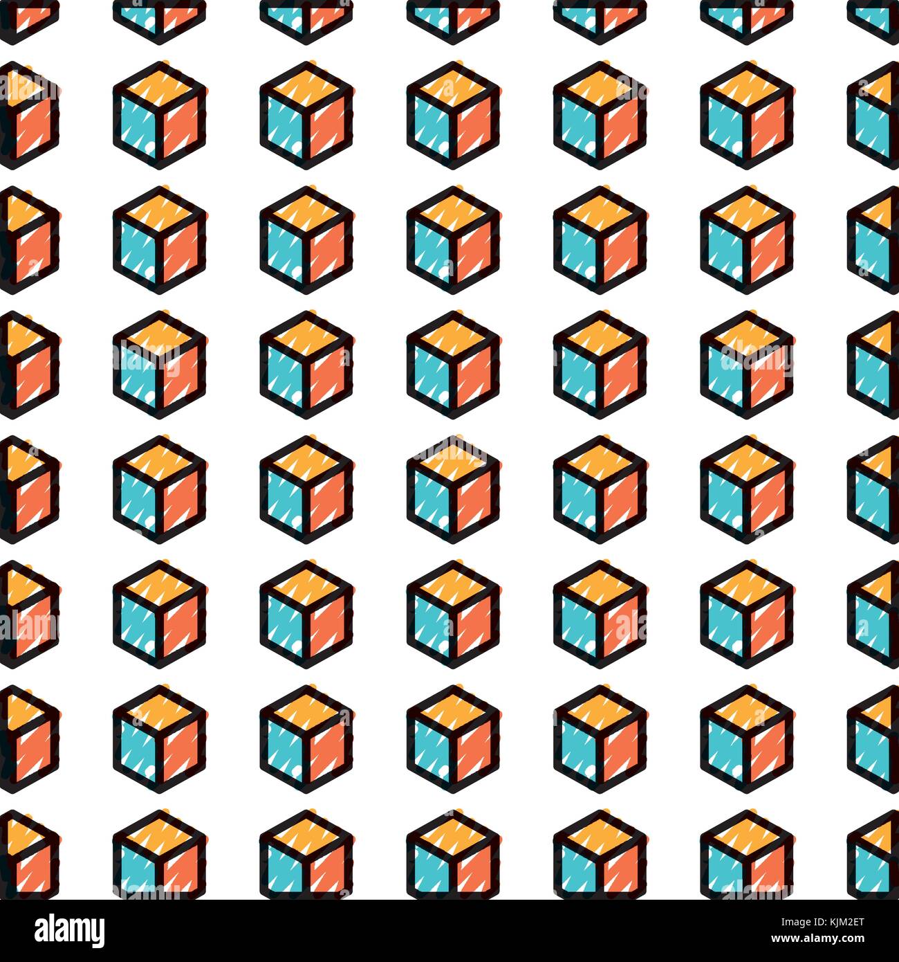 Cube shape design Stock Vector Image & Art - Alamy