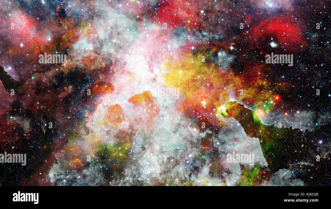 Star field and nebula in deep space. Elements of this image furnished ...