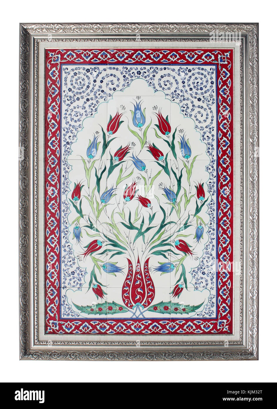 Eastern style frame Cut Out Stock Images & Pictures - Alamy