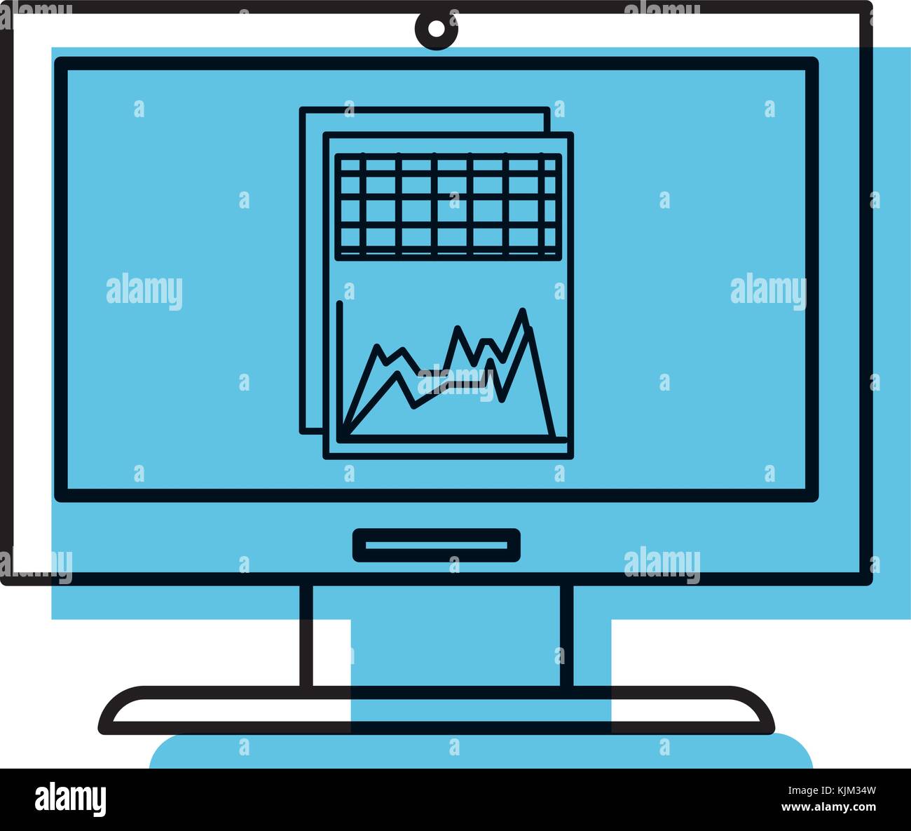Isolated computer design Stock Vector Image & Art - Alamy