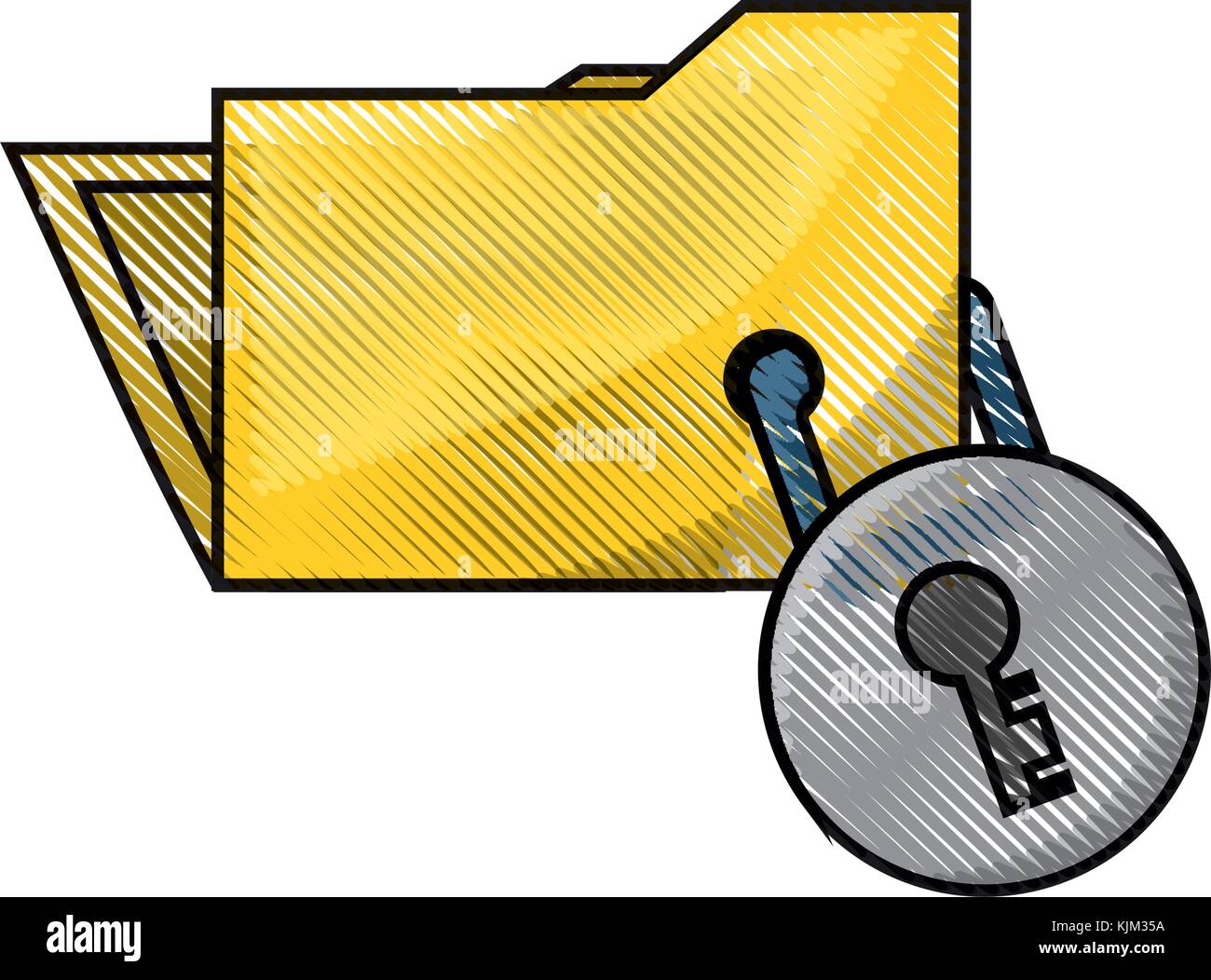 document folder design concept Stock Vector Image & Art - Alamy