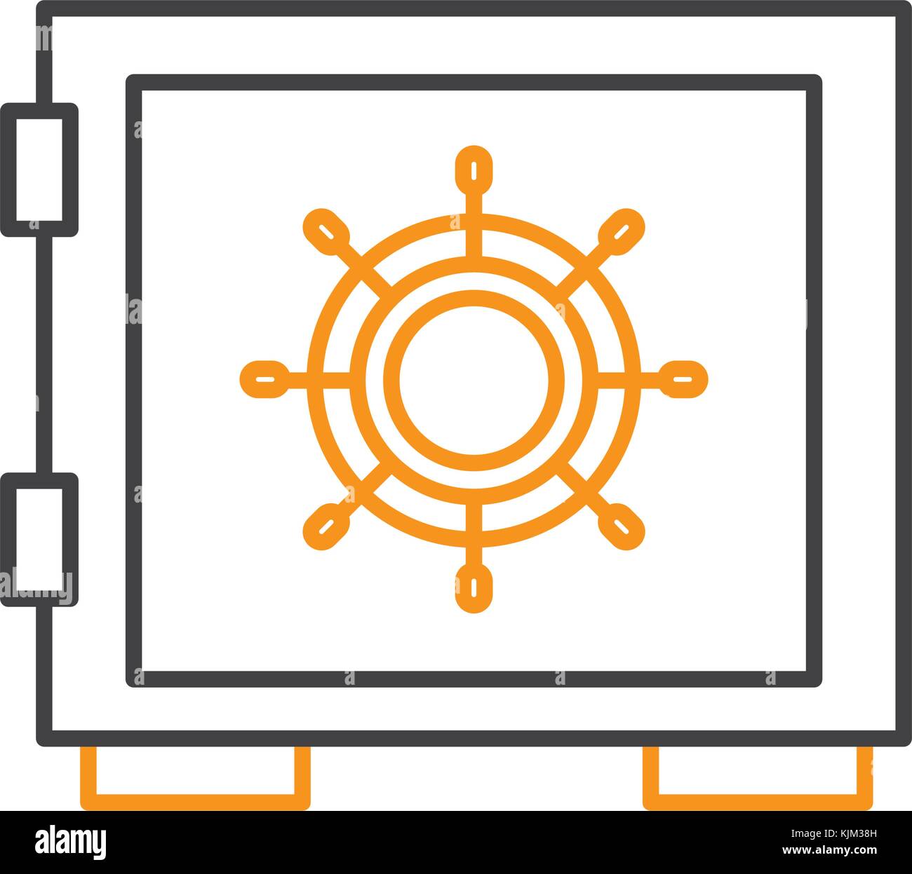 Isolated strongbox design Stock Vector Image & Art - Alamy