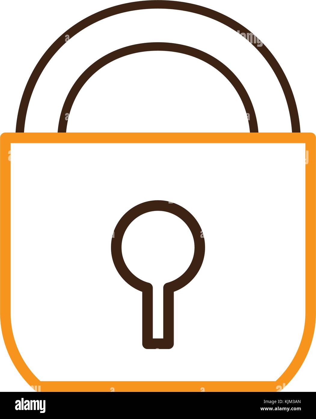 Isolated padlock design Stock Vector Image & Art - Alamy