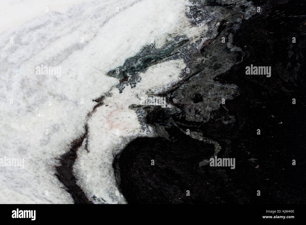 Contrast black and white marble with grey Stock Photo - Alamy