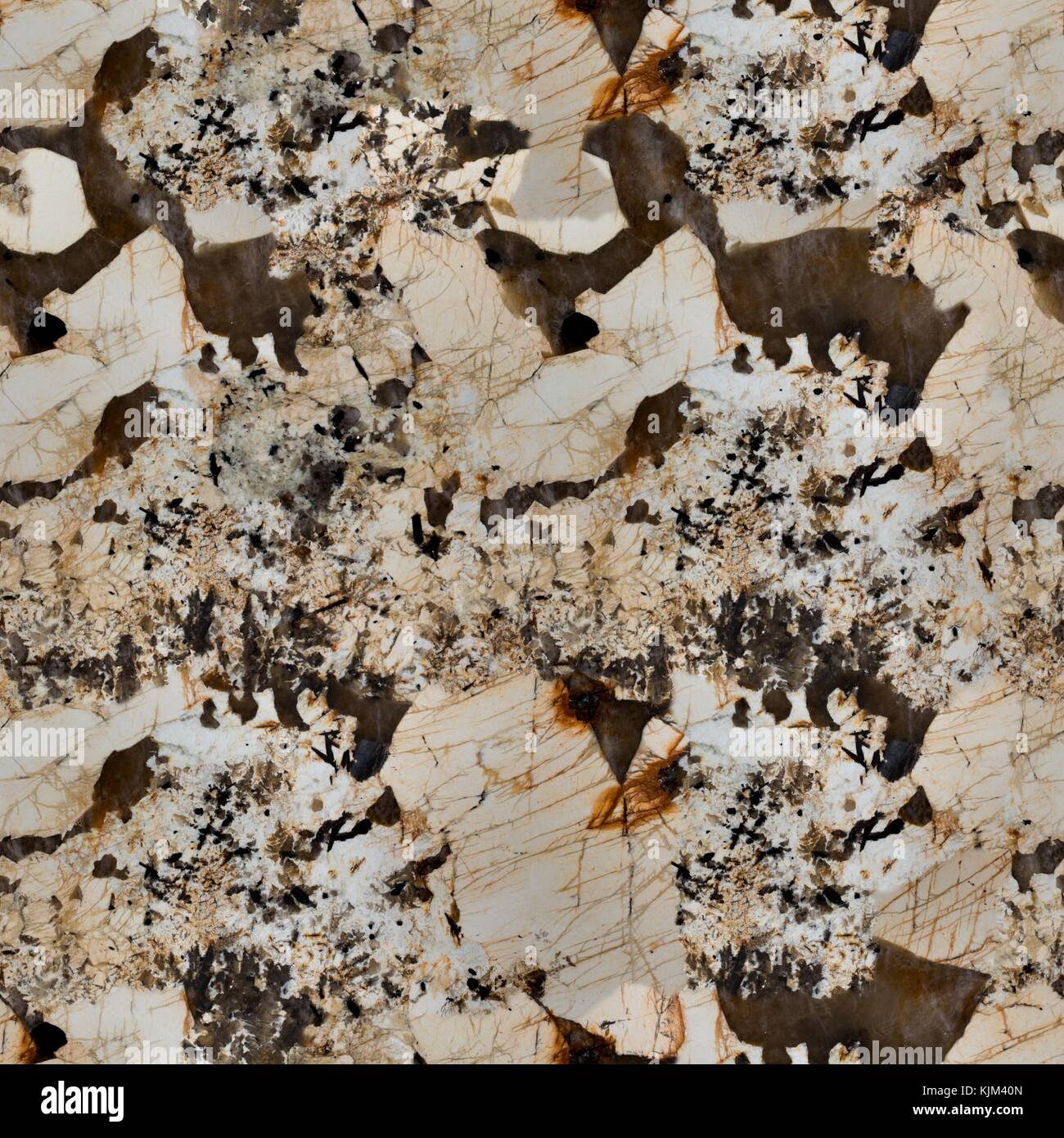 Saturated marble texture with beige and brown tone. Seamless squ Stock ...