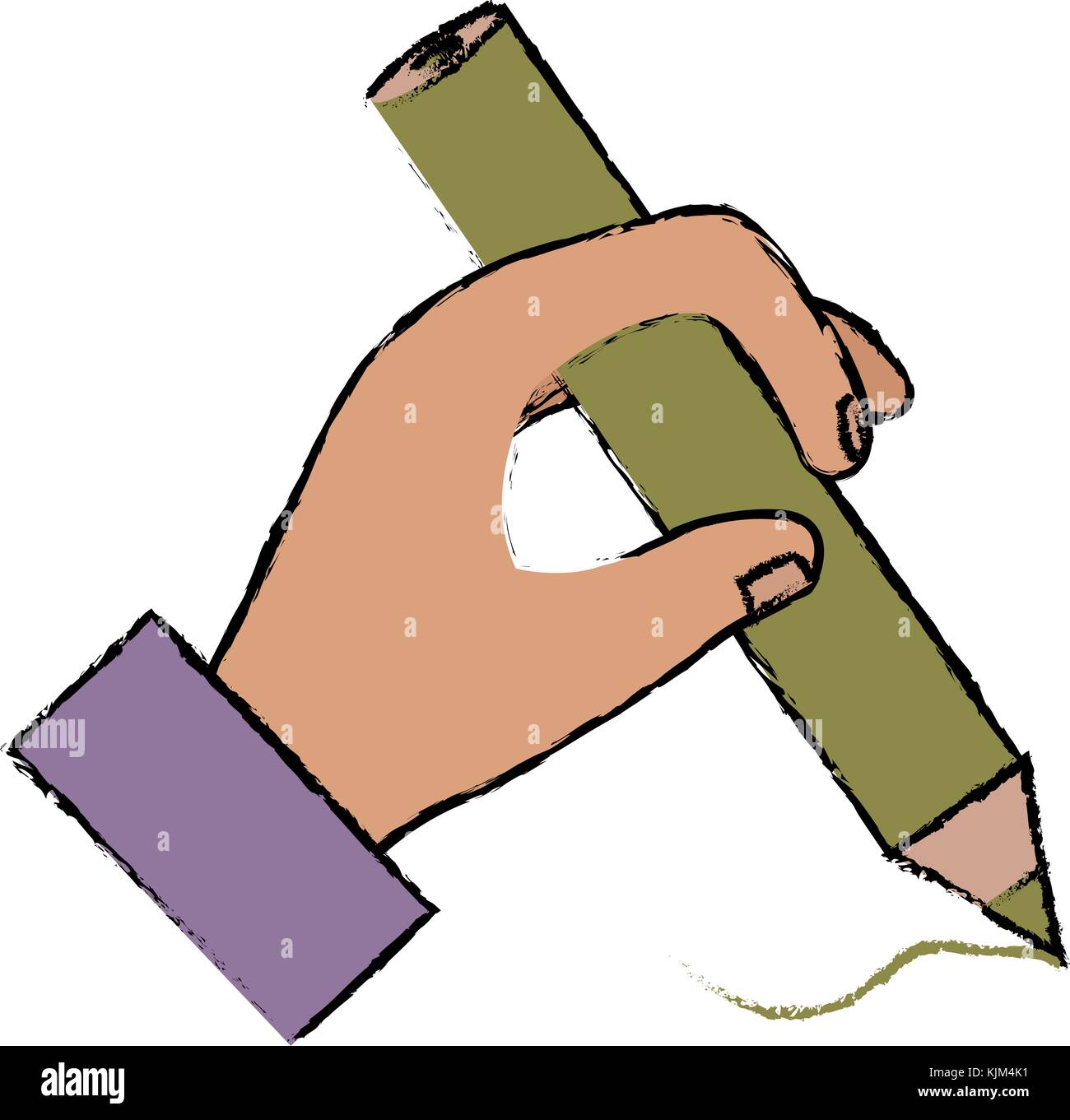 hand human writing icon vector illustration design Stock Vector Image ...