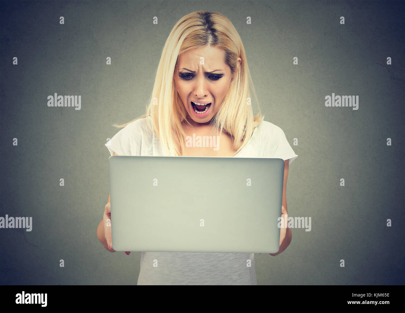 Scary face computer hi-res stock photography and images - Alamy