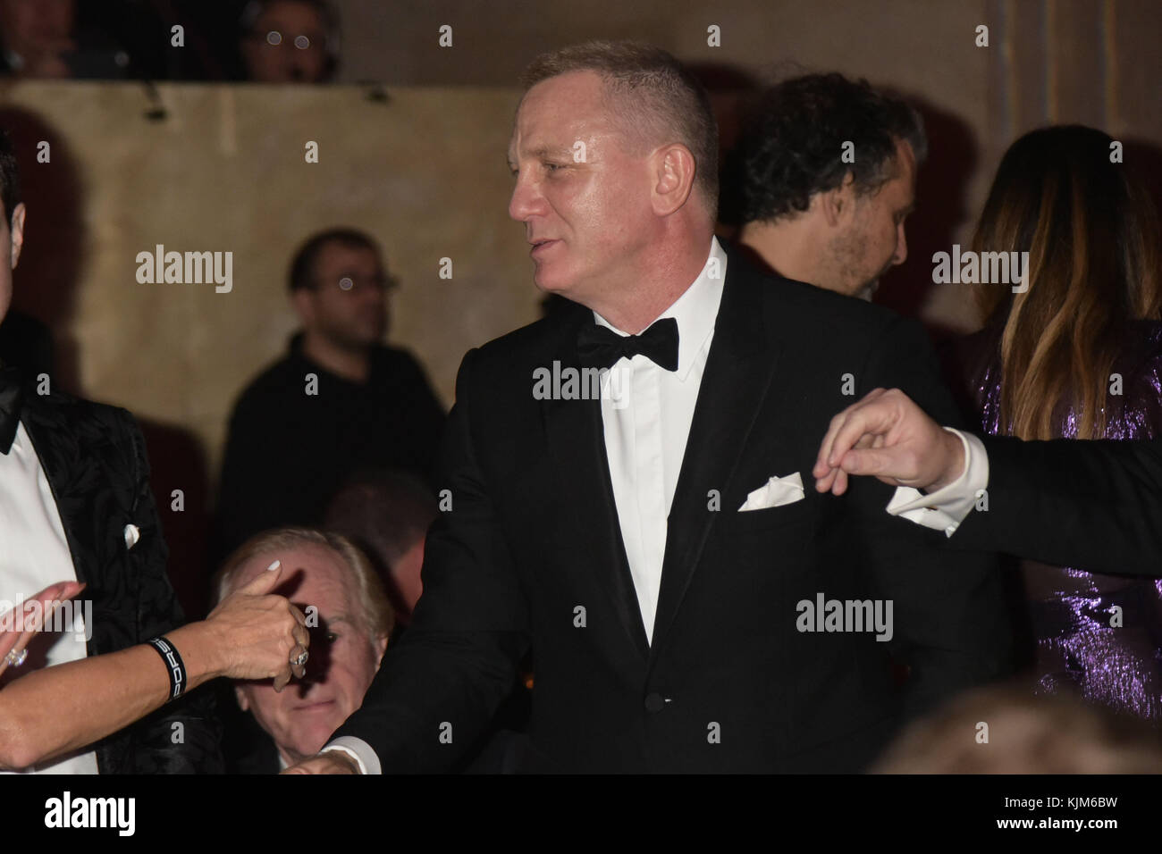 Actor Daniel Craig attends the Angel Ball in NYC Featuring: Daniel ...
