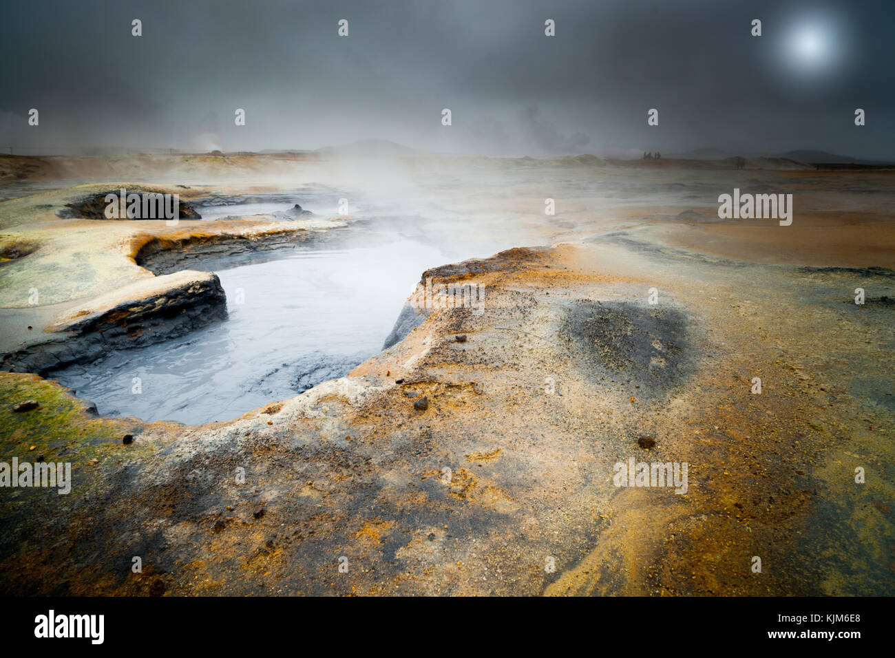 Iceland hot pool hi-res stock photography and images - Alamy