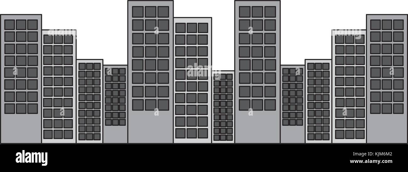 city skyline buildings icon image Stock Vector Image & Art - Alamy