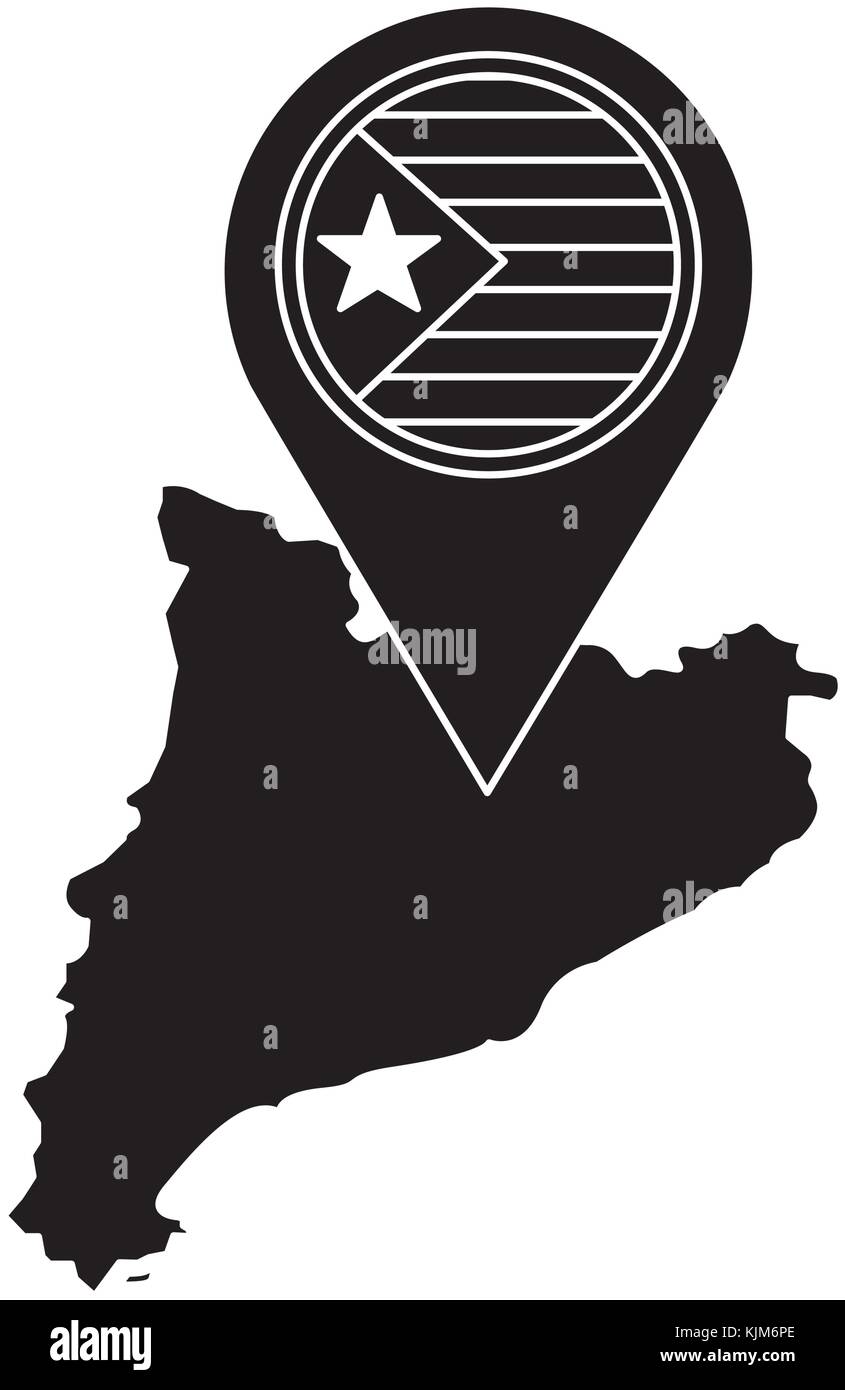 Cataluna map Stock Vector Images - Alamy