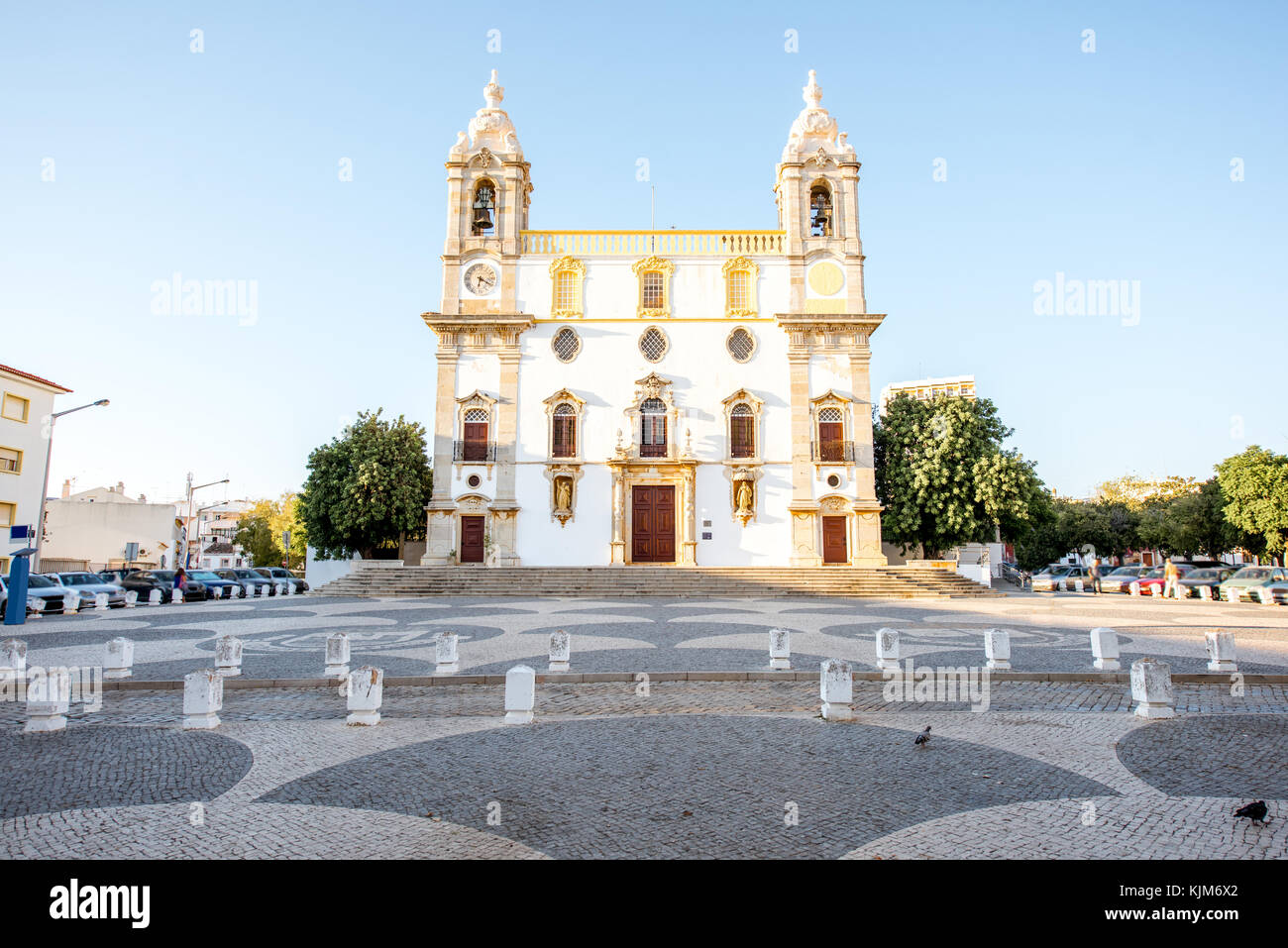Church in Faro city, Portugal Stock Photo - Alamy