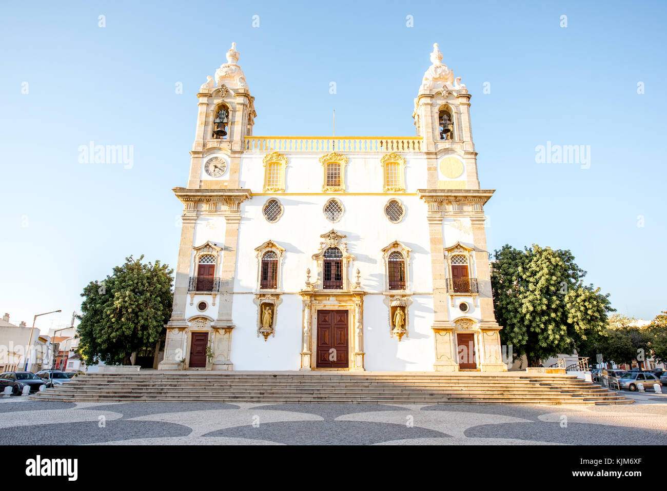 Church in Faro city, Portugal Stock Photo - Alamy