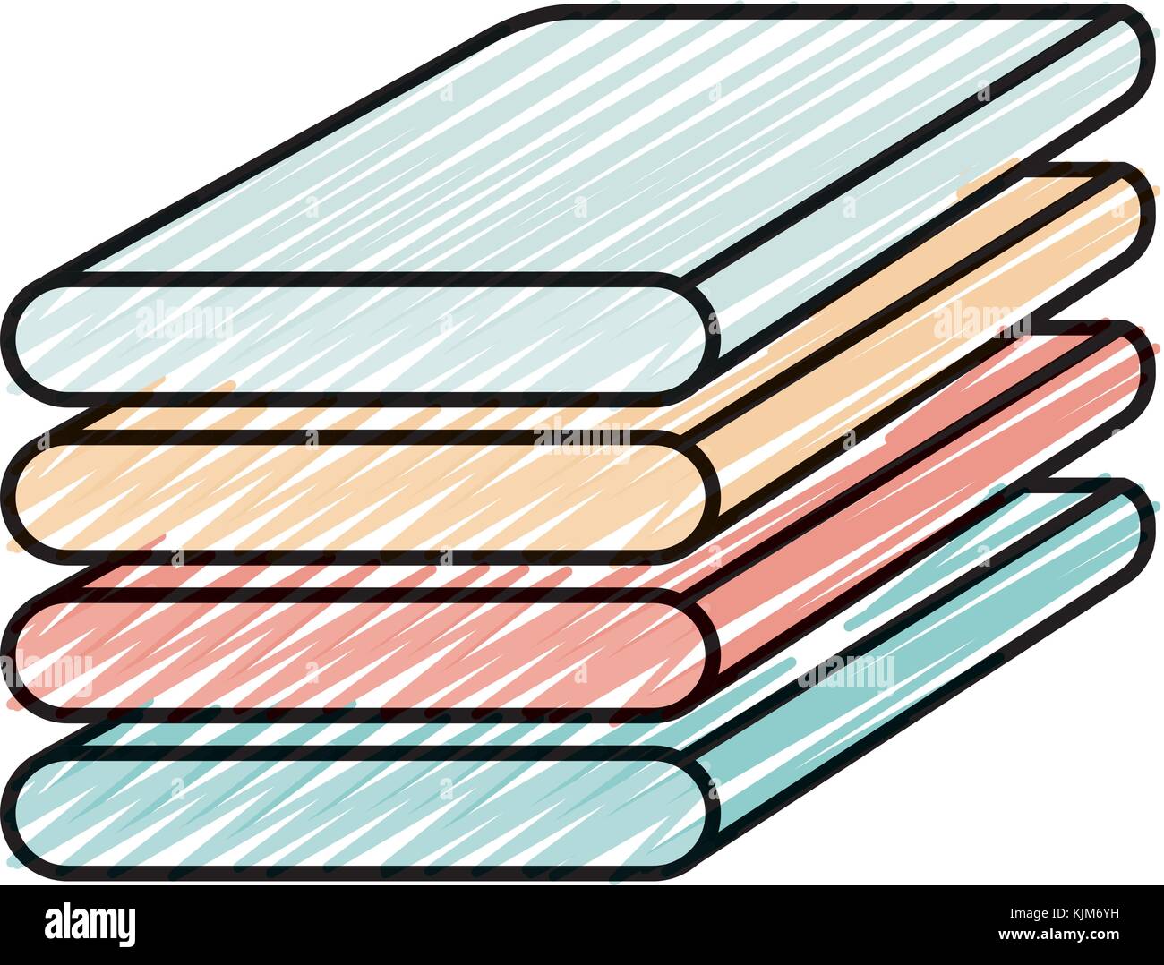 pile of folded clothes vector illustration design Stock Vector Image ...