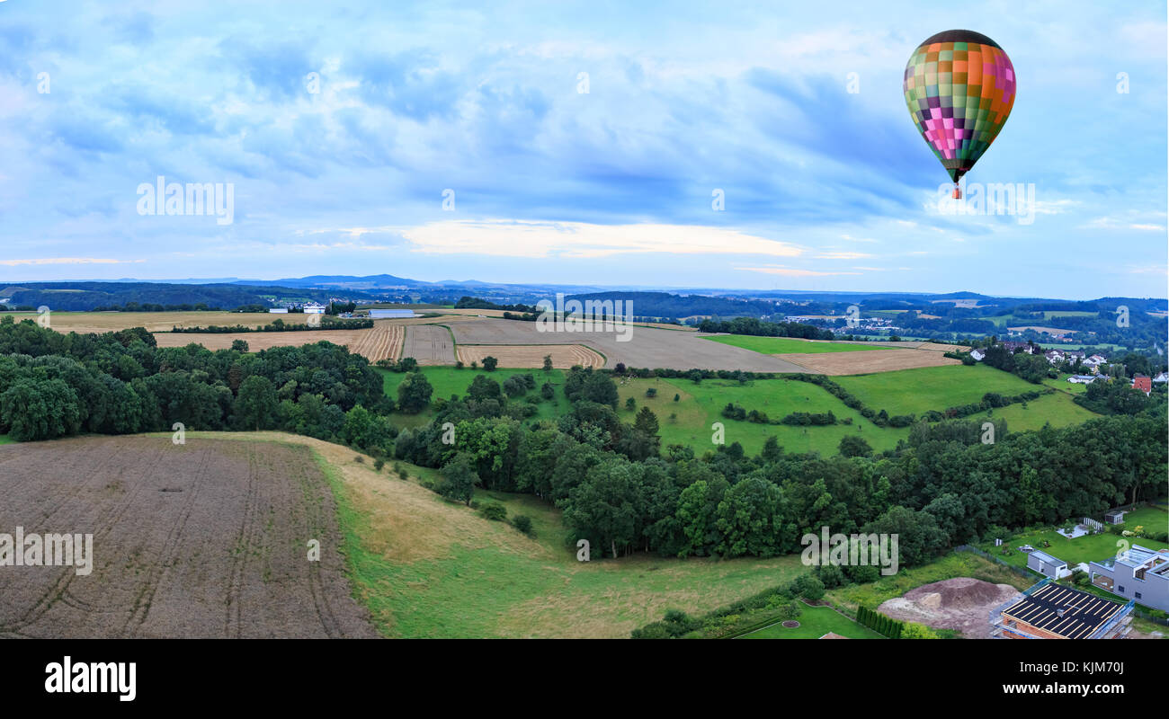 Air view of Coburg town, Bavaria, Germany Stock Photo - Alamy