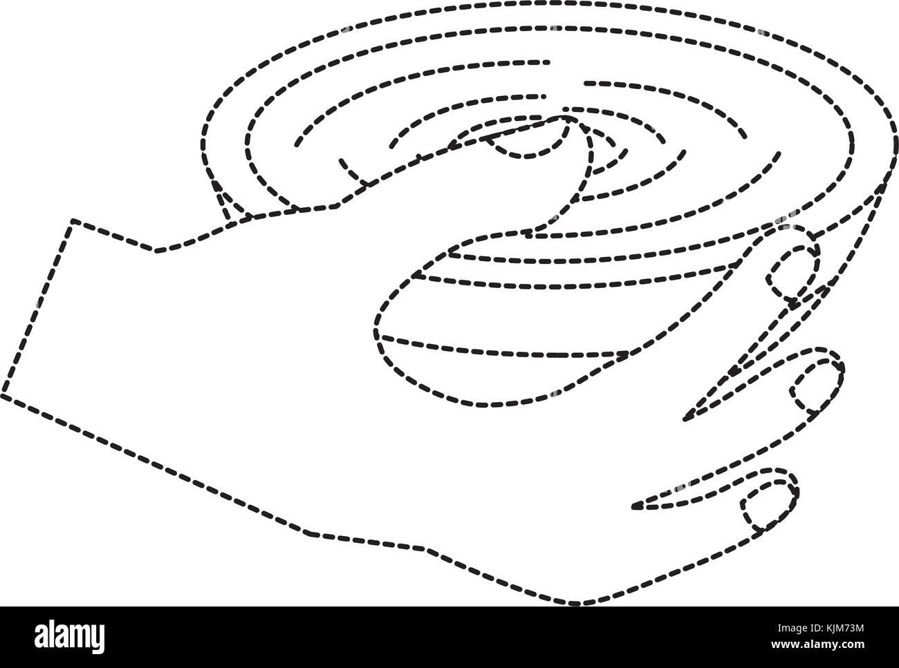 Holding knife fork Black and White Stock Photos & Images - Alamy