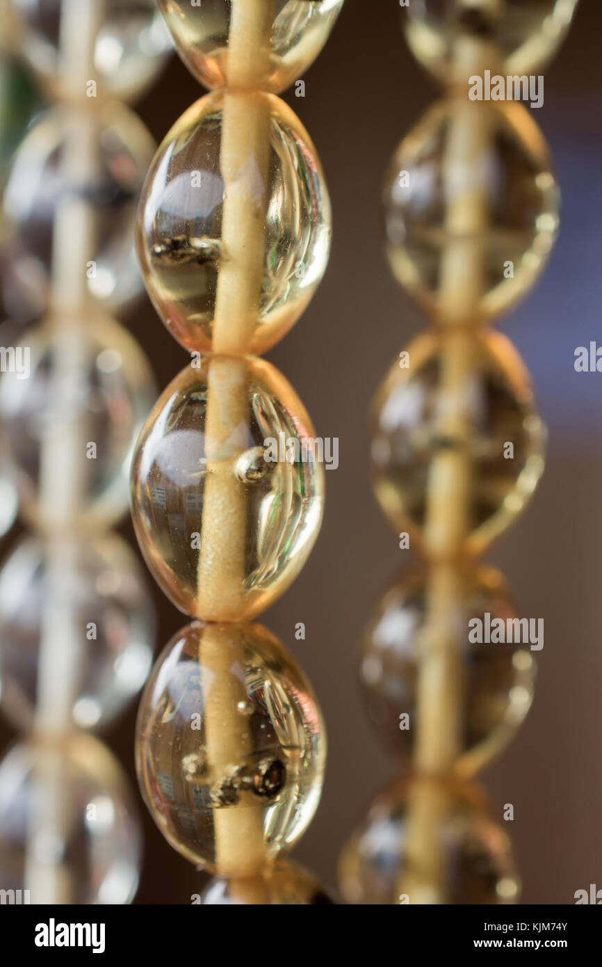 Beautiful beads of the same type and color Stock Photo - Alamy