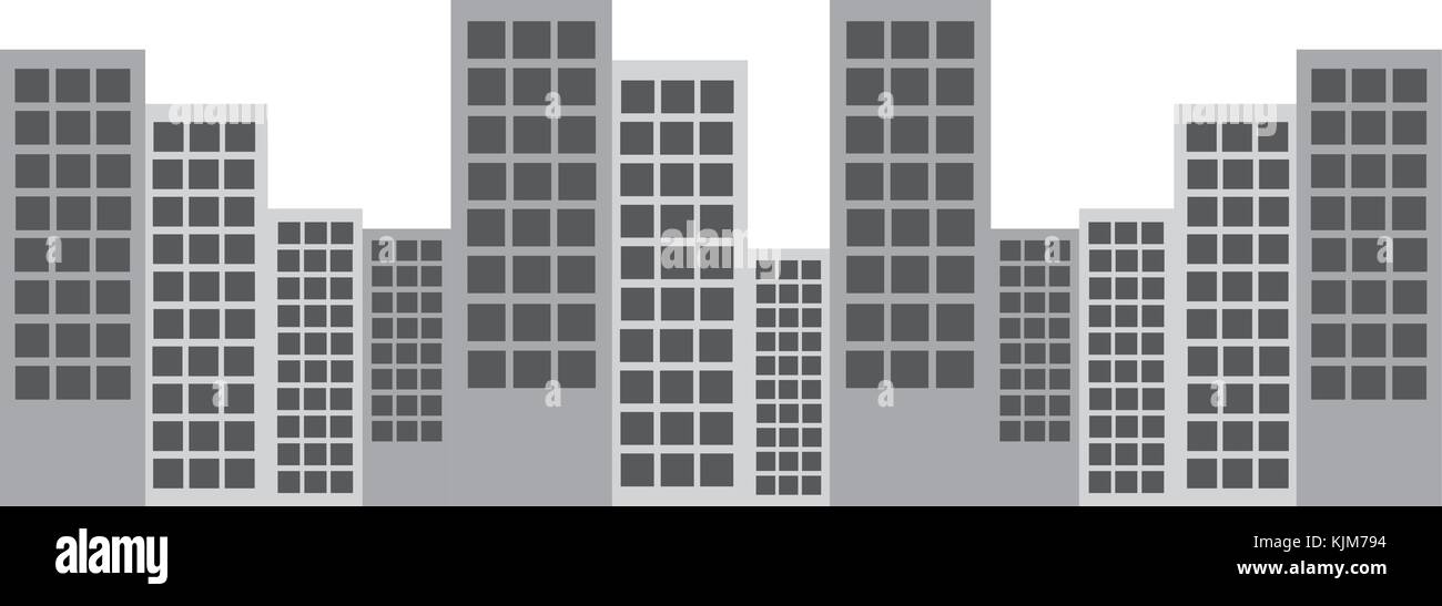 city skyline buildings icon image Stock Vector Image & Art - Alamy