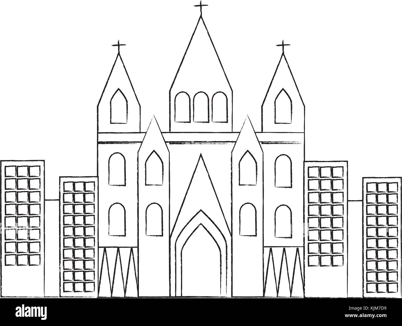 church cathedral icon image Stock Vector Image & Art - Alamy