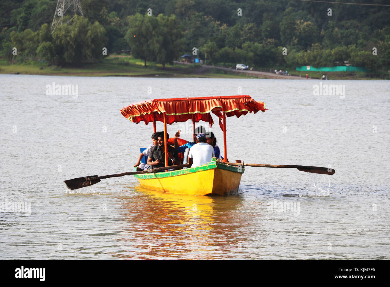Rowboat Waterfront In Background High Resolution Stock Photography and ...