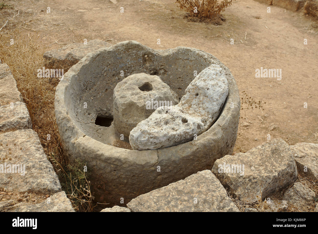 Stone olive press hi-res stock photography and images - Alamy