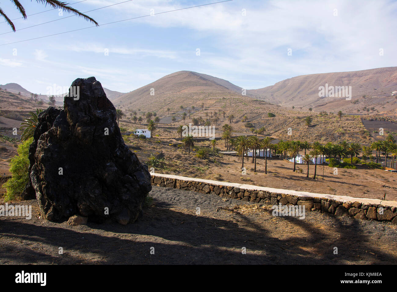the volcanic landscape of lanzarote Stock Photo - Alamy