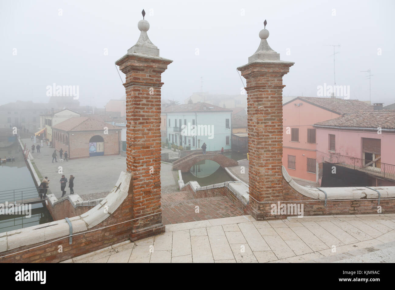 Comacchio (Italy) - Characteristic and fascinating historic town in the ...