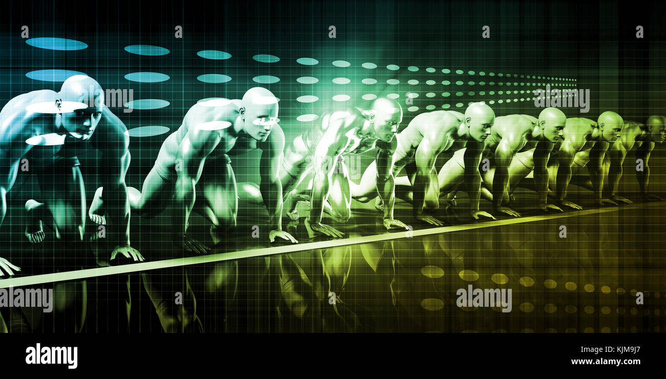 Competitive Landscape in the Business World Environment Stock Photo - Alamy