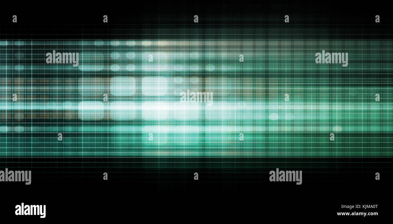 Technology Security with Internet Digital Signature as Art Stock Photo ...