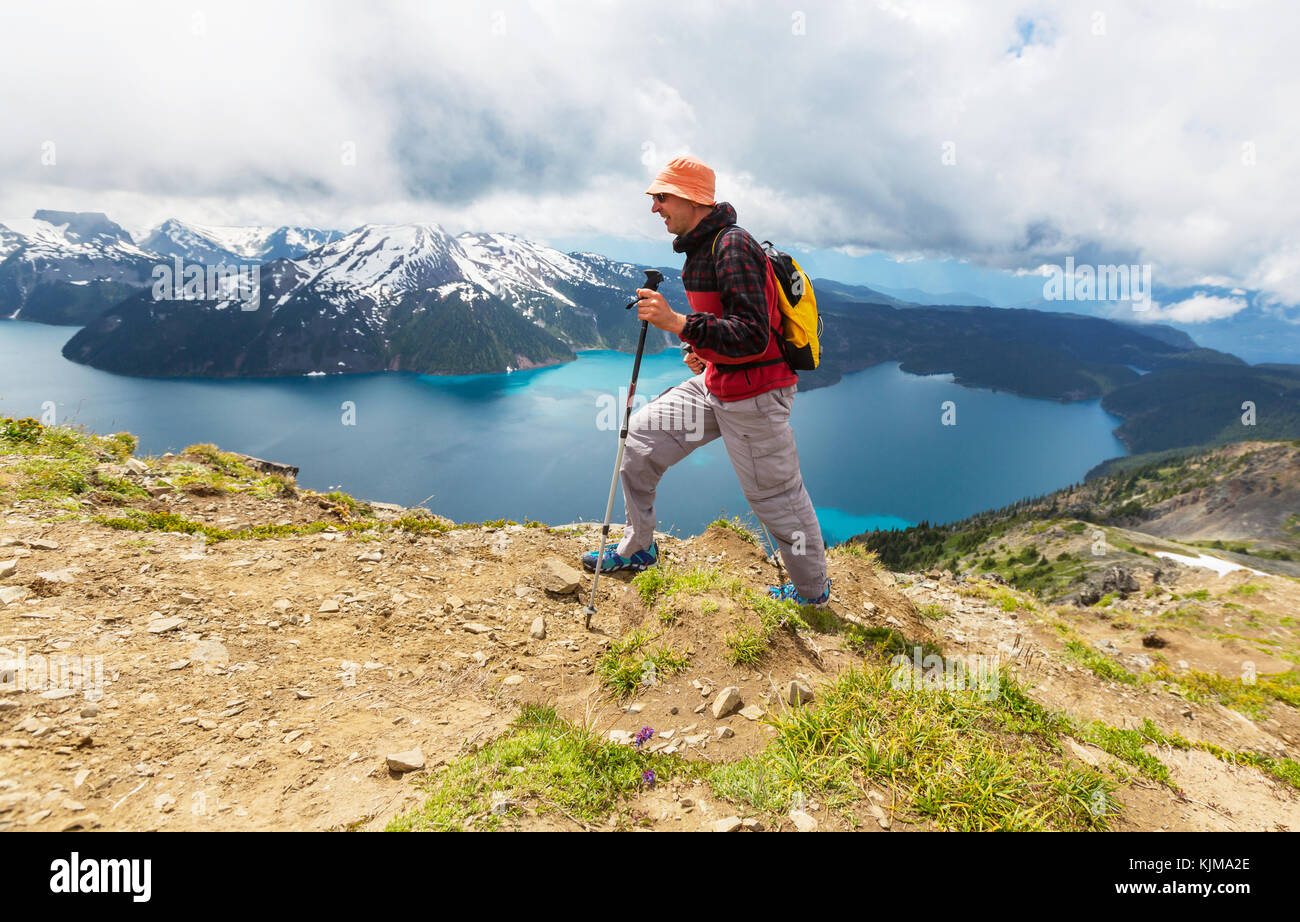 Beautiful Alpine lakes wilderness area in Washington, USA Stock Photo ...