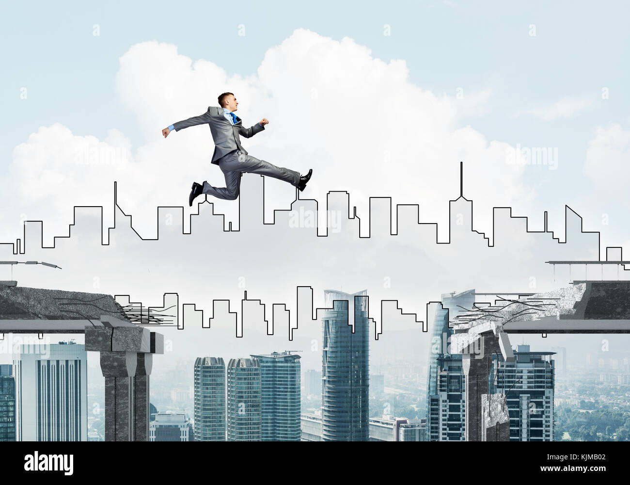 Problem and difficulties overcoming concept Stock Photo - Alamy