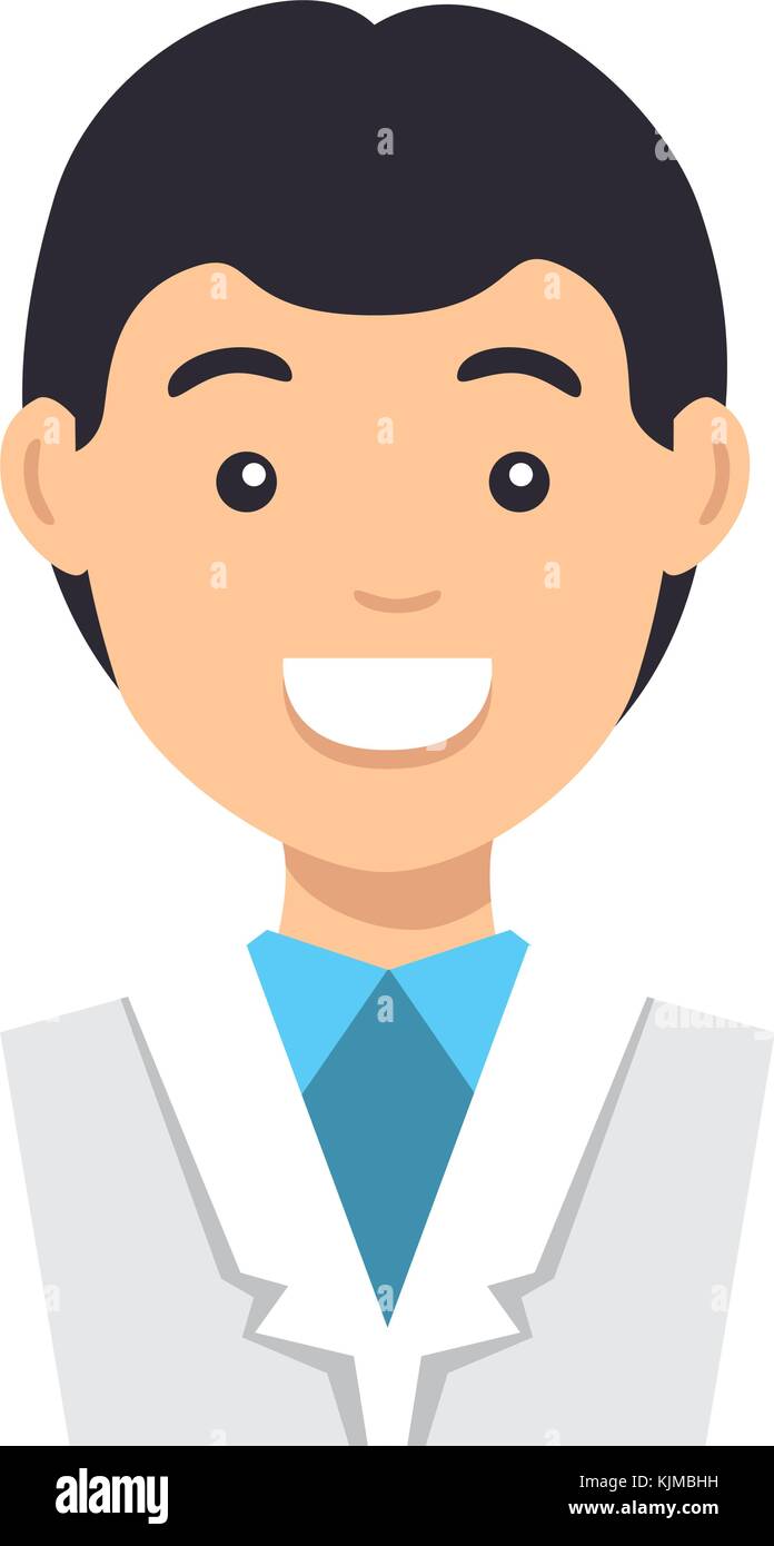 doctor character isolated icon vector illustration design Stock Vector ...