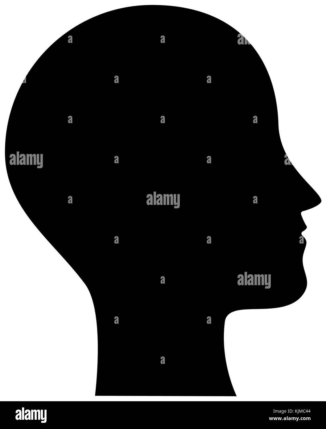 human profile isolated icon vector illustration design Stock Vector ...