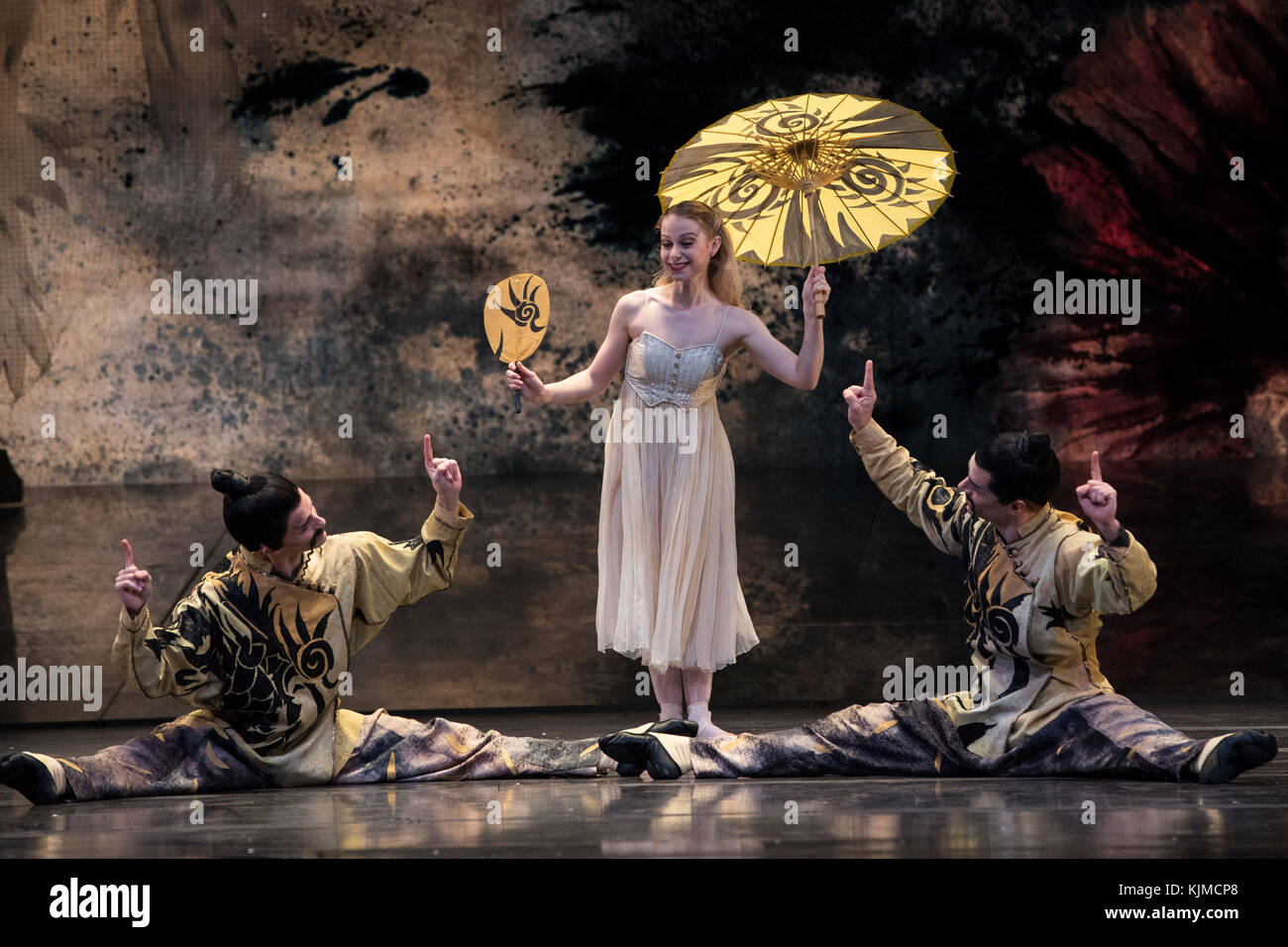 Dancers during a photocall for the Birmingham Royal Ballet's production ...