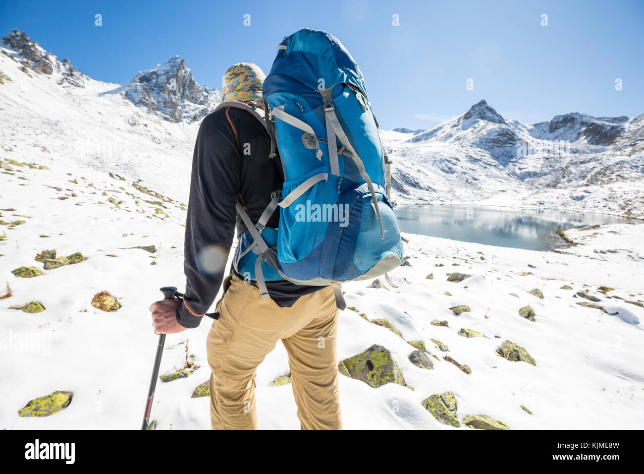 Hike in Kackar Mountains in eastern Turkey, autumn season Stock Photo ...